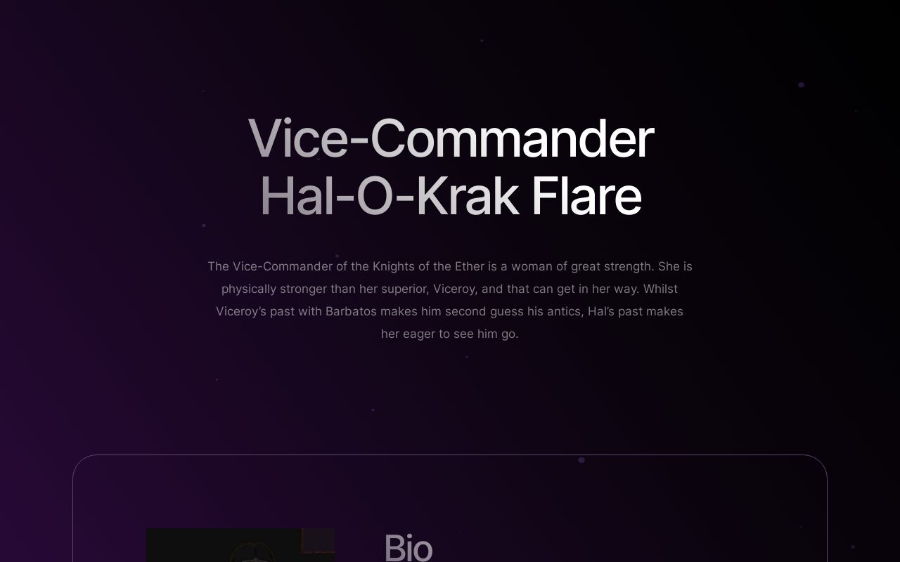 Hal-O-krak Flare